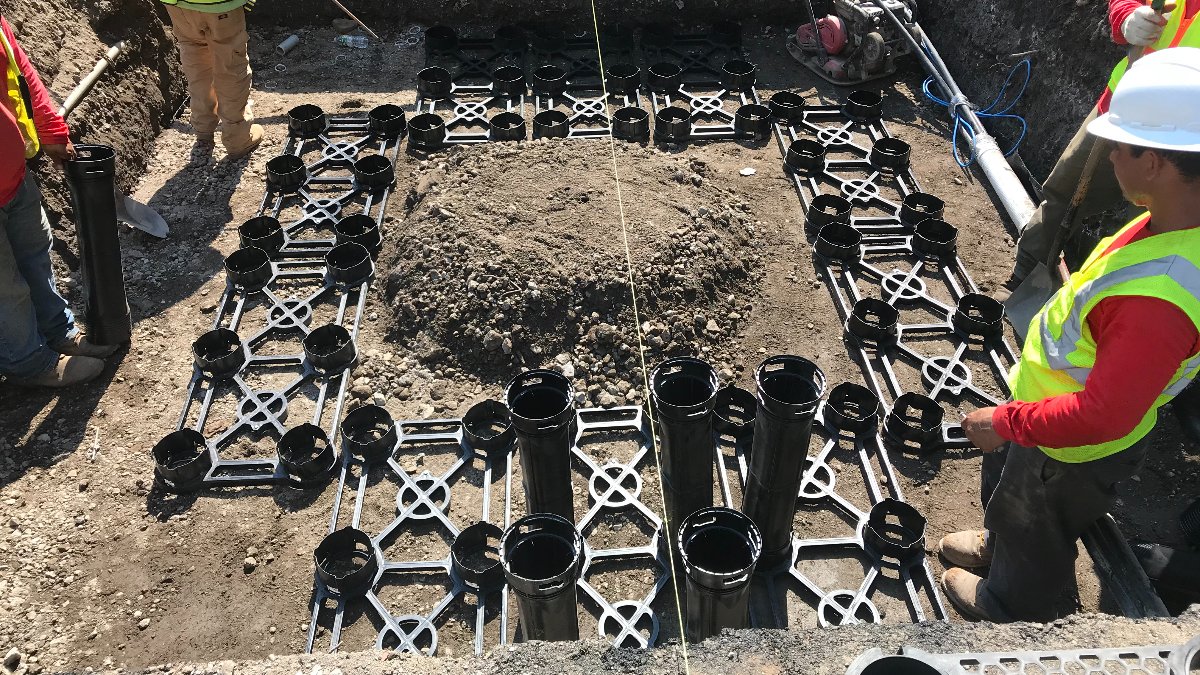 Silva Cell Installation Project in Queens, NY | Ascape Landscape
